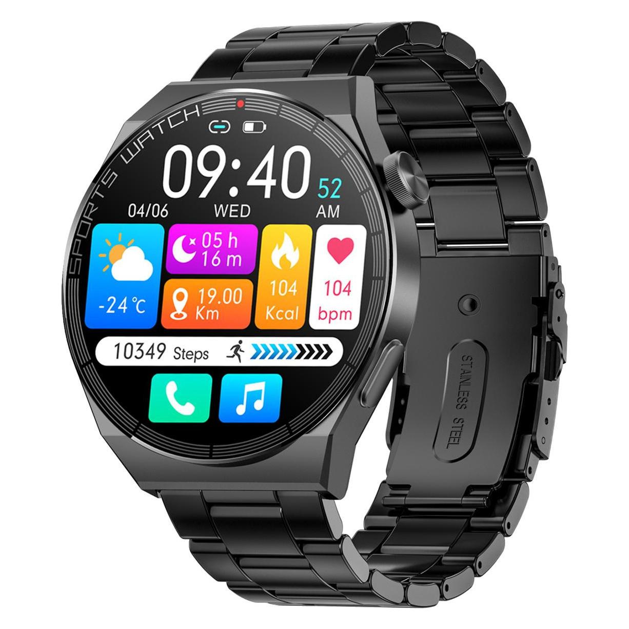 Trevi T-FIT 300 CALL 3.35 cm (1.32') Digital Touch screen Black - Digitec