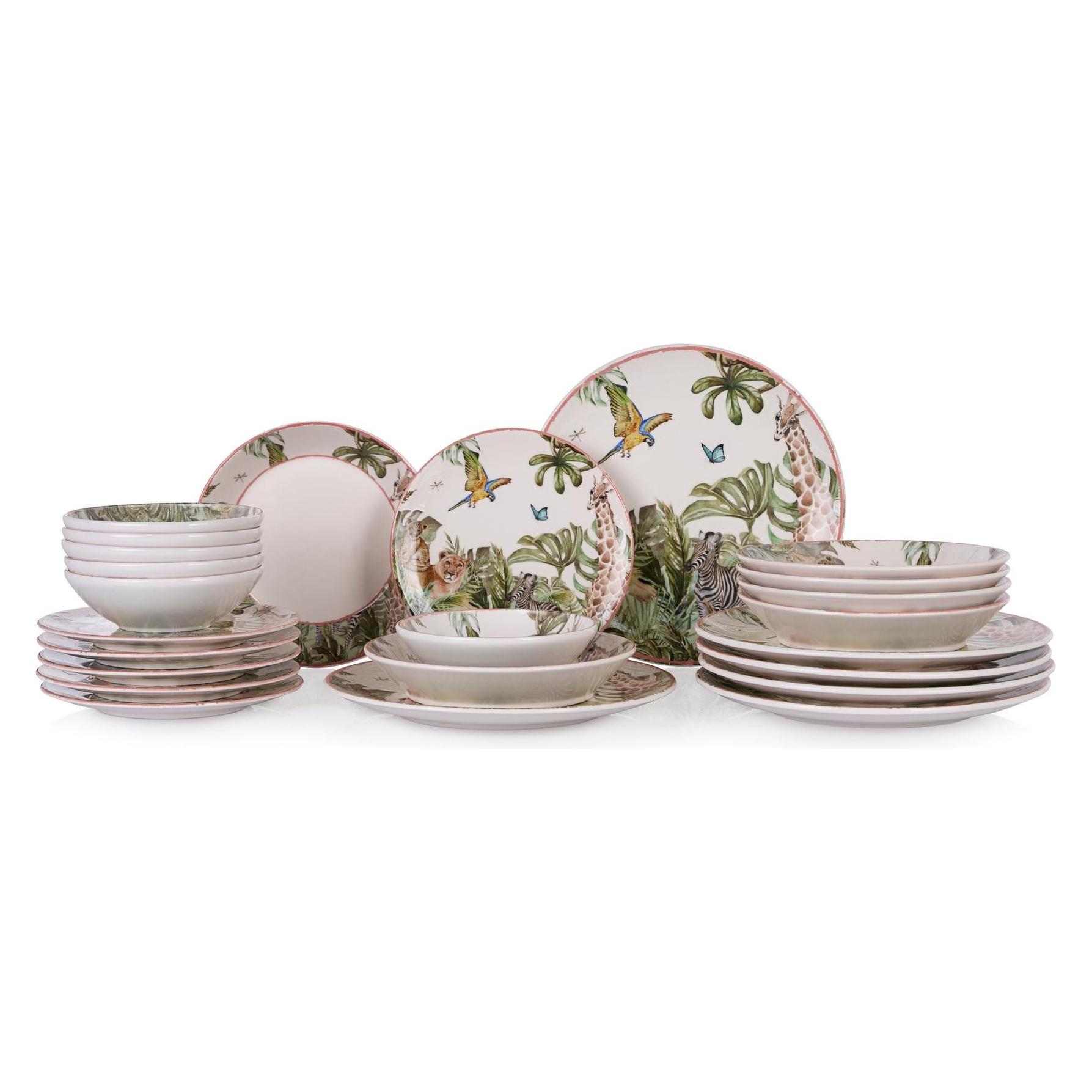 Hermia Safari Dinner Set 24 Pieces - kaufen bei Galaxus