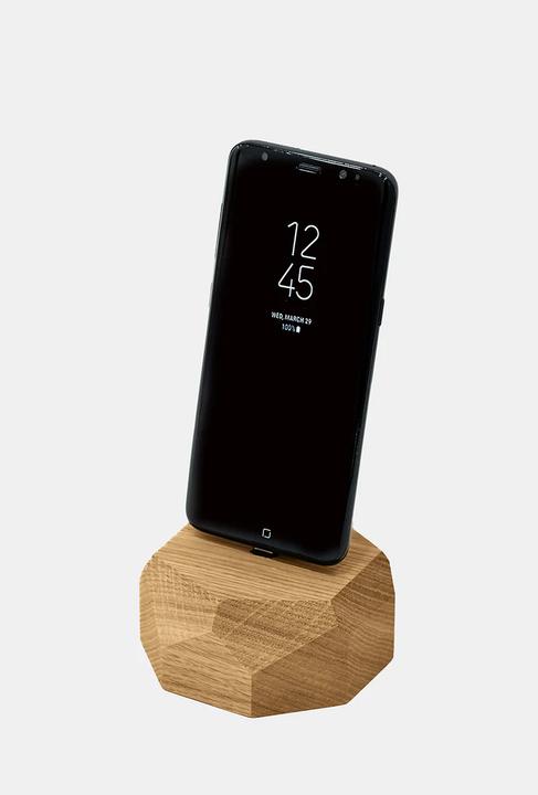 Oakywood Geometric Dock - wooden dock for charging smartphone - color ...