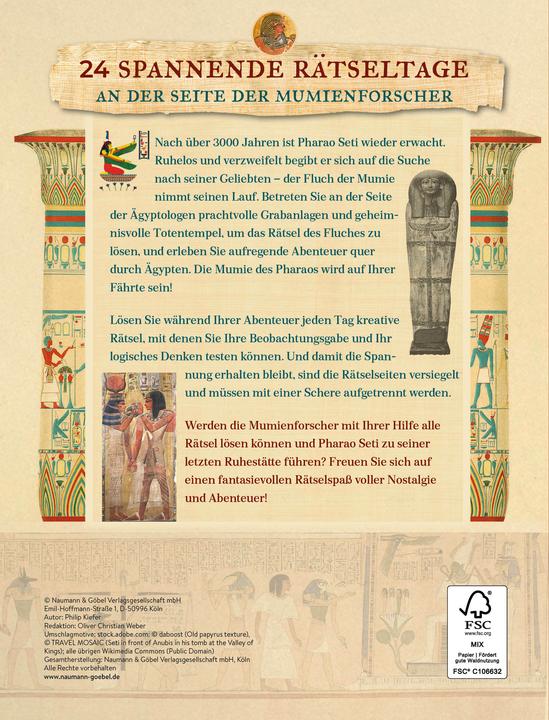 Naumann + Göbel Kiefer:Der Fluch der Mumie Adventskalen - Galaxus