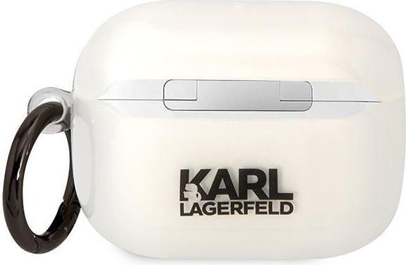 Karl Lagerfeld KLAPHNIKTCT AirPods Pro cover transparent Karl's Head ...