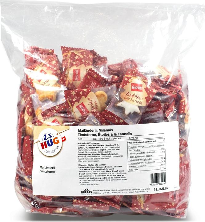 Wernli Mailänderli/cinnamon stars - buy at Galaxus