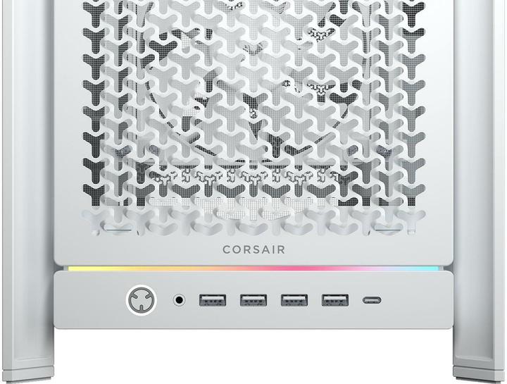 Corsair FRAME 5000D RS WHITE MID CASE (Mini-ITX, ATX, mATX, E-ATX ...