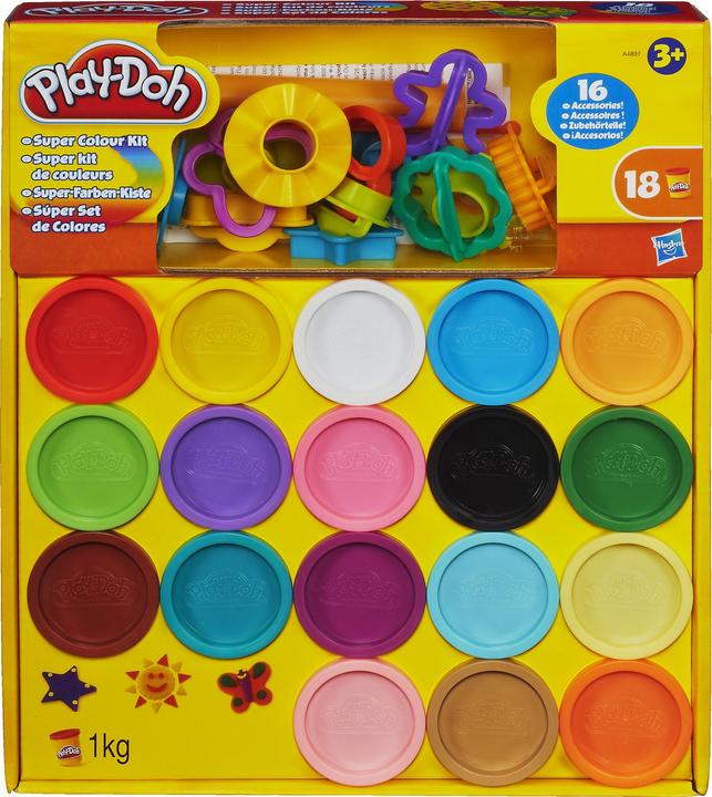 Hasbro Play-Doh Super colour set with accessories - buy at Galaxus