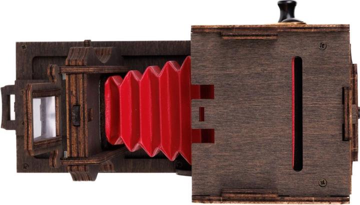 Jollylook Pinhole Mini Instant Film Camera Wood Dark Bru (JLK011) - Galaxus