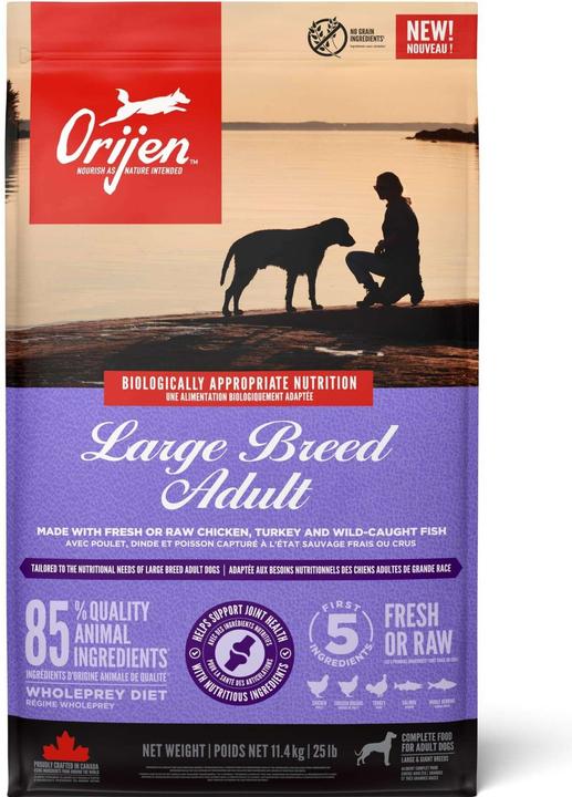 Orijen Trockenfutter Dog Large Breed 11.4 kg (Adult, 1 Stk., 11400 g ...