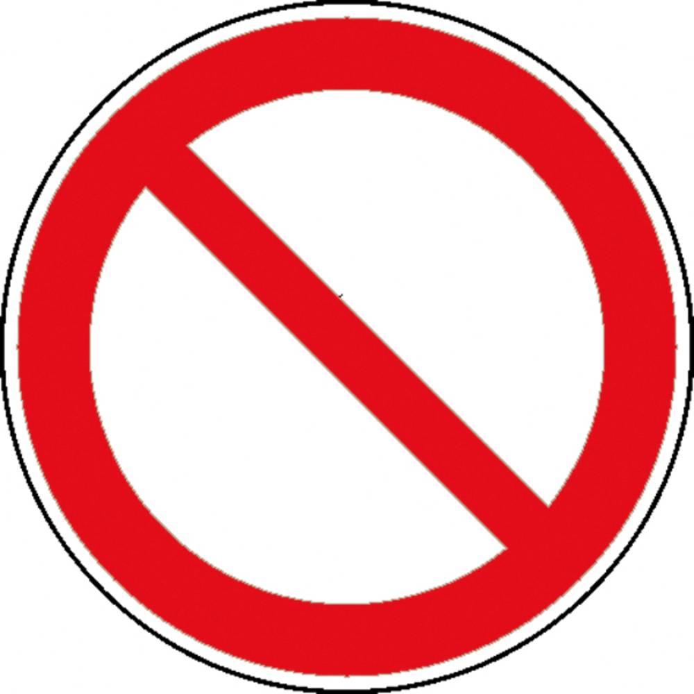 SafetyMarking Prohibition signGeneralProhibition sign - buy at Galaxus