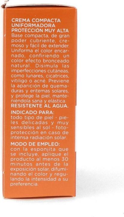 Rilastil Sun System Uniform Compact Cream Spf50 Colour 03 Bronze 10g ...