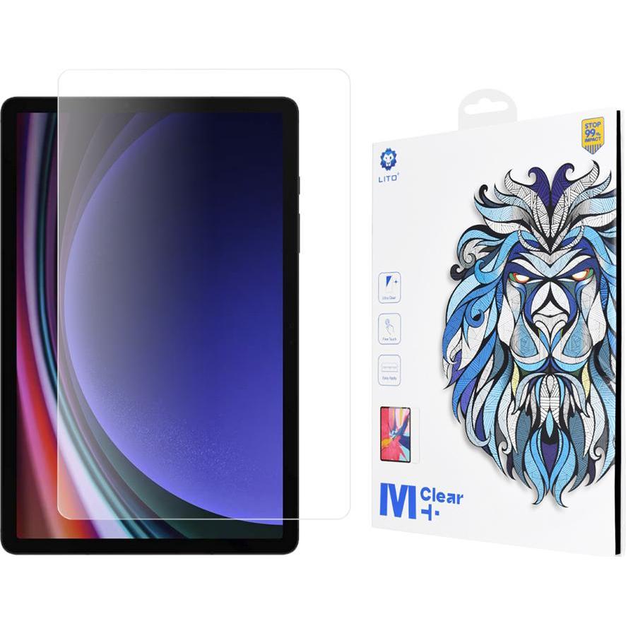 Lito - 2.5D Classic Glass - Samsung Galaxy Tab S9 / S9 FE - Clear - Digitec