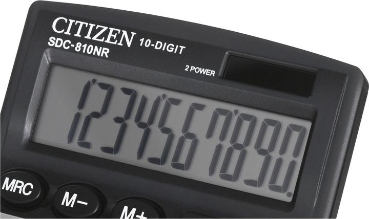 Citizen Desktop calculator SDC810NR solar/battery sw - buy at Digitec ...