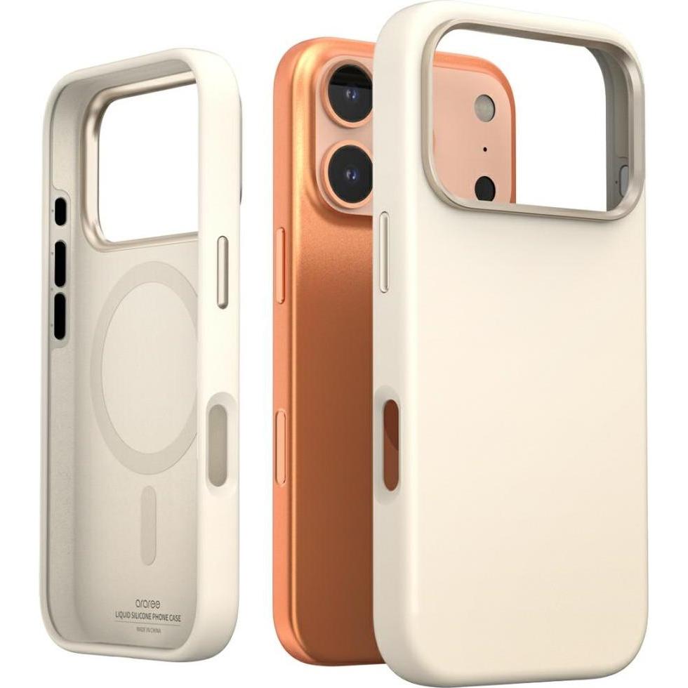 Araree Typo Skin M MagSafe case for iPhone 17 Pro stone - Galaxus