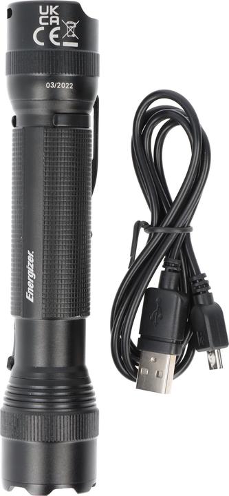 Energizer taktische per USB aufladbare LED-Taschenlampe, LED-Lenser TAC ...