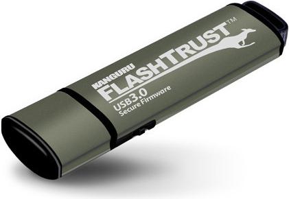 Kanguru FlashTrust - 128GB - Normal unencrypted USB flash drive USB 3.0 ...