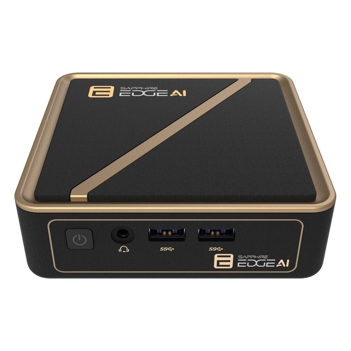 Sapphire EDGE AI 340 Barebone AMD Ryzen AI 5 340 2xSODIMM DDR5 3xM.2 ...