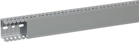 Legrand Transcab PVC Open Slot Grey Panel Trunking 60mm x 40mm x 2m ...