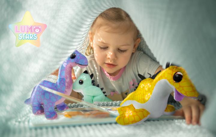 Lumo Stars Plüschtier – Dino Brontosaurier, 15 cm - kaufen bei Galaxus
