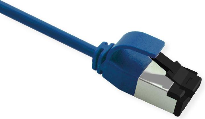 Roline U/FTP P-Kabel Kat 8.1, blau, 2.0m PoE, Slim - Digitec