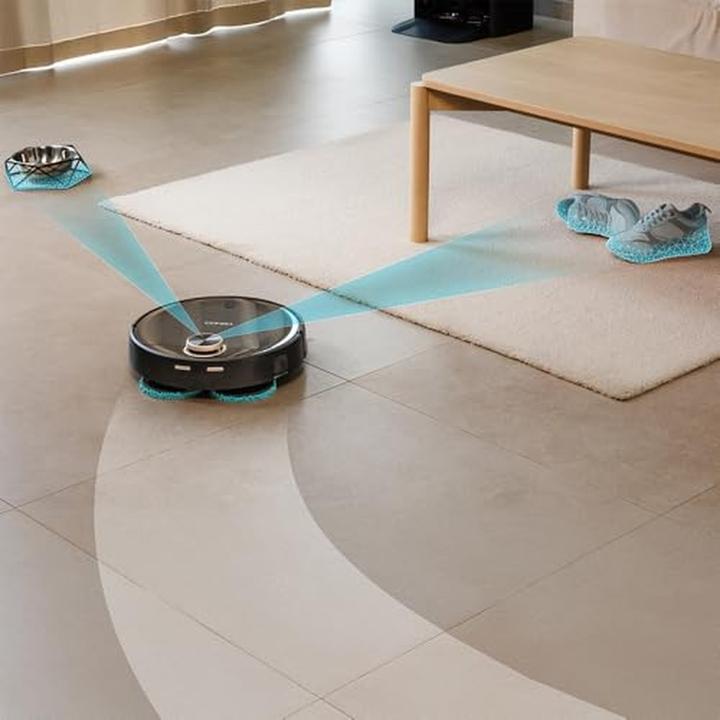 Cecotec Laser Robot Vacuum Mop with Self-Emptying Station and Rotating ...