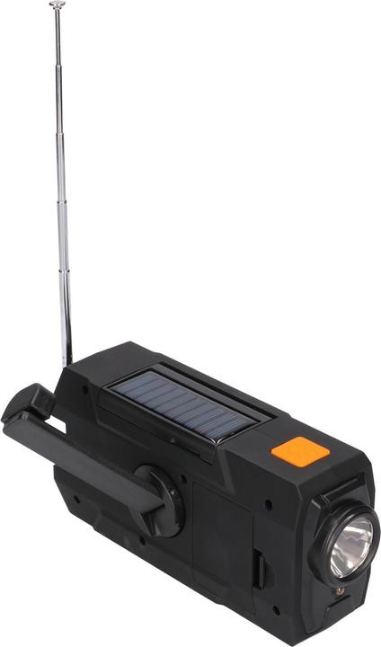 Extralink SOLAR-Notfunkradio mit Dynamo Powerbank 4000mAh und SOS ...