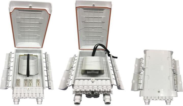 EFB Elektronik FTTH IP65 junction box for 96 fibres and fibre ...
