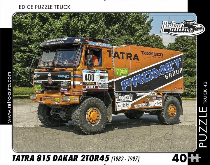 Retro-auta Puzzle TRUCK Ä.42 Tatra 815 Dakar 2T0R45 (1982 - 1997) 40 ...