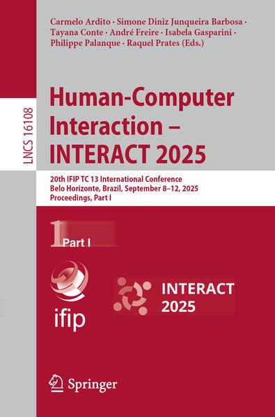 Springer Human-Computer Interaction – INTERACT 2025 - Galaxus