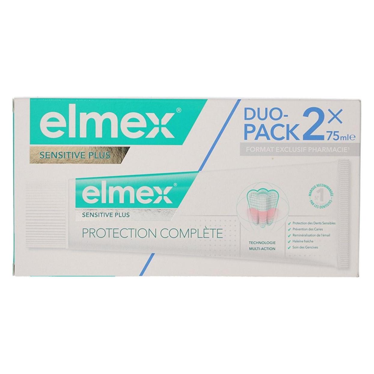 Elmex Complete Care Toothpaste Sensitive Plus 75ml - Pack of 2