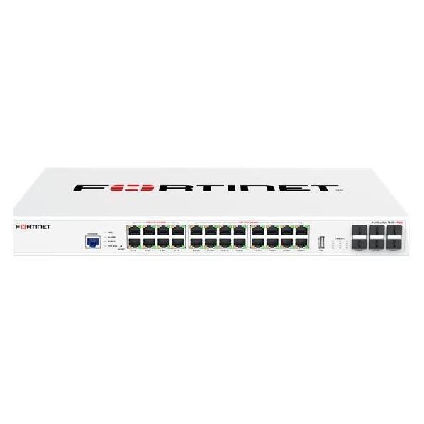 Fortinet Managed L2-Netzwerk-Switch, 24 Ports, PoE, 10G