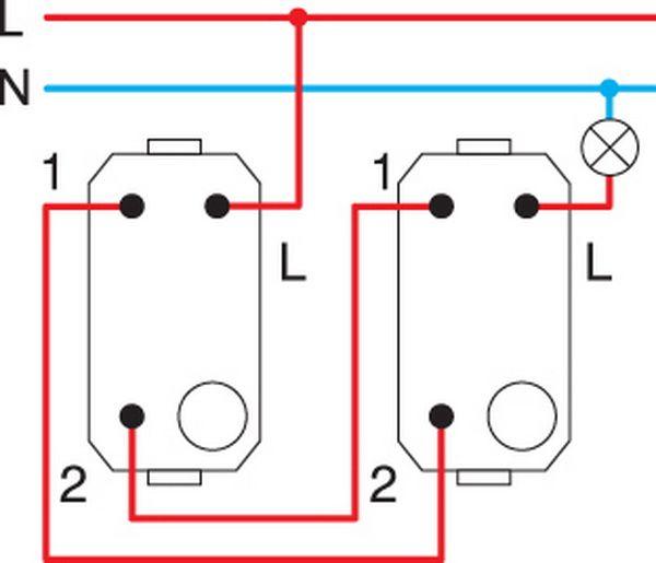 TEM Serie Modul Schalter SWITCH 2WAY16AX 250V 1M - kaufen bei Digitec