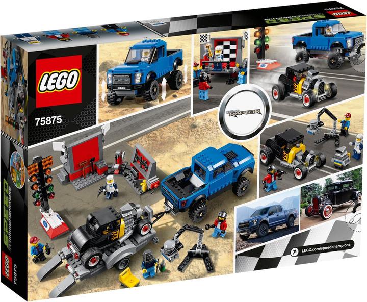 LEGO Speed Champions Ford F-150 Raptor Ford Model A Hot Rod