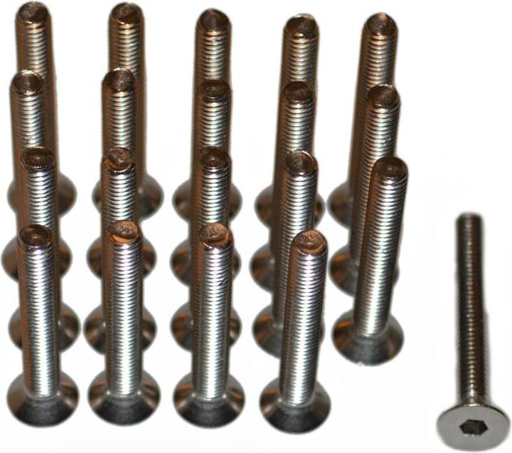 PRO Bike Gear MISSILE EVO SPACER-SCHRAUBE M6X45MM 1SET=20STK.,SENKKOPF,EDELSTAHL - Galaxus