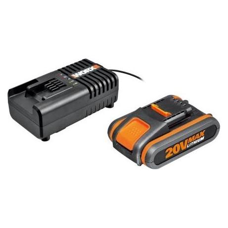 Worx WA3601 Akku Set 2,0 batt. + lader - kaufen bei Galaxus - Galaxus