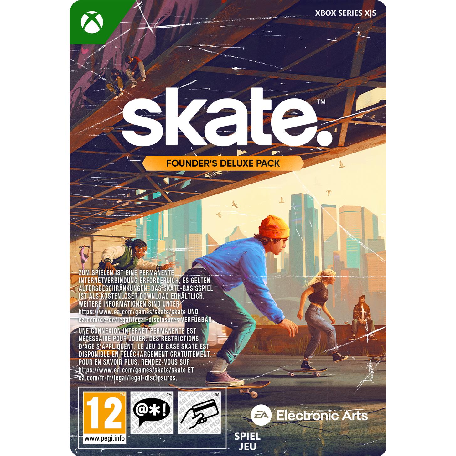 Microsoft Xbox SKATE: Founders Deluxe Edition Download Code - Digitec