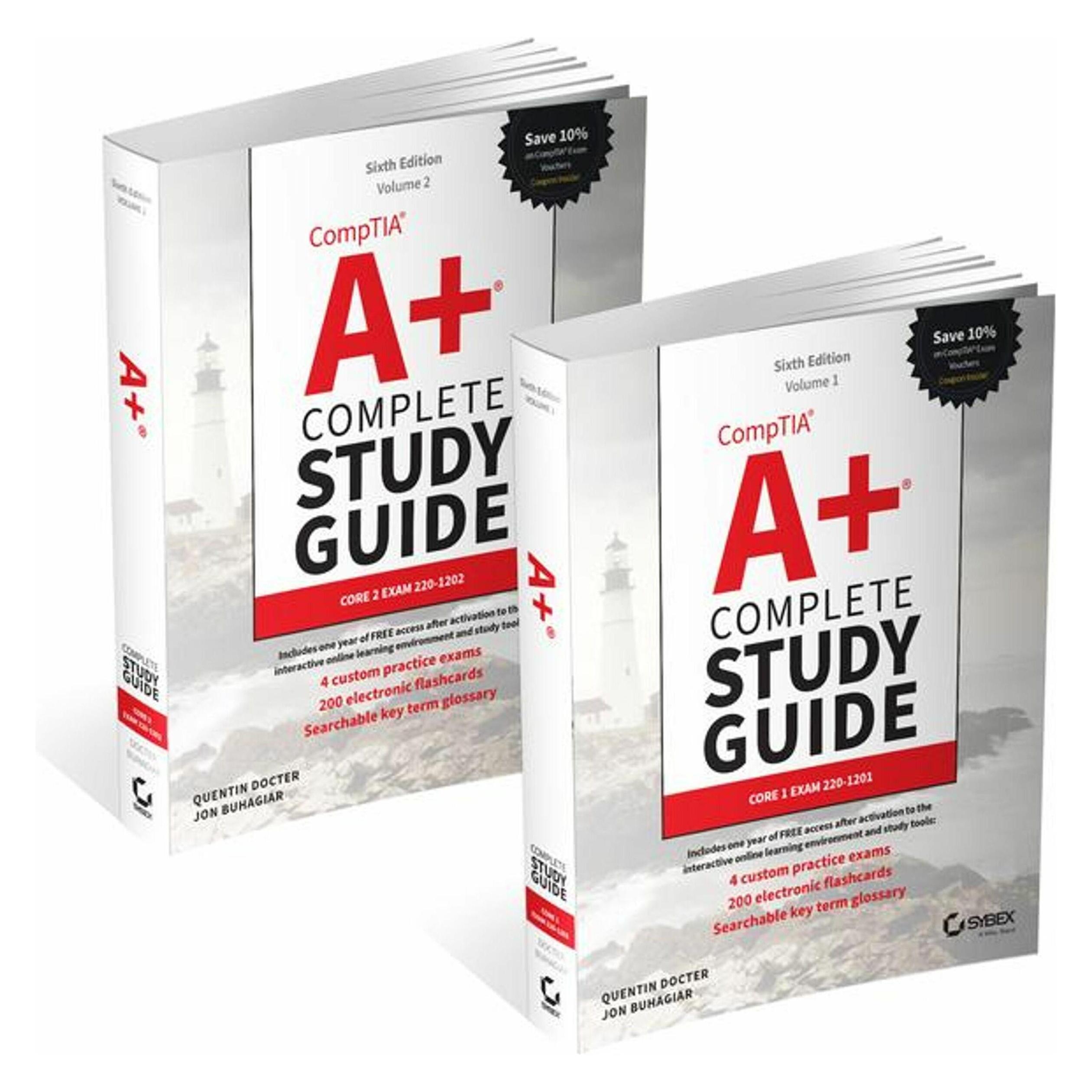 Wiley VCH CompTIA A+ Complete Study Guide, 2-Volume Set - Galaxus