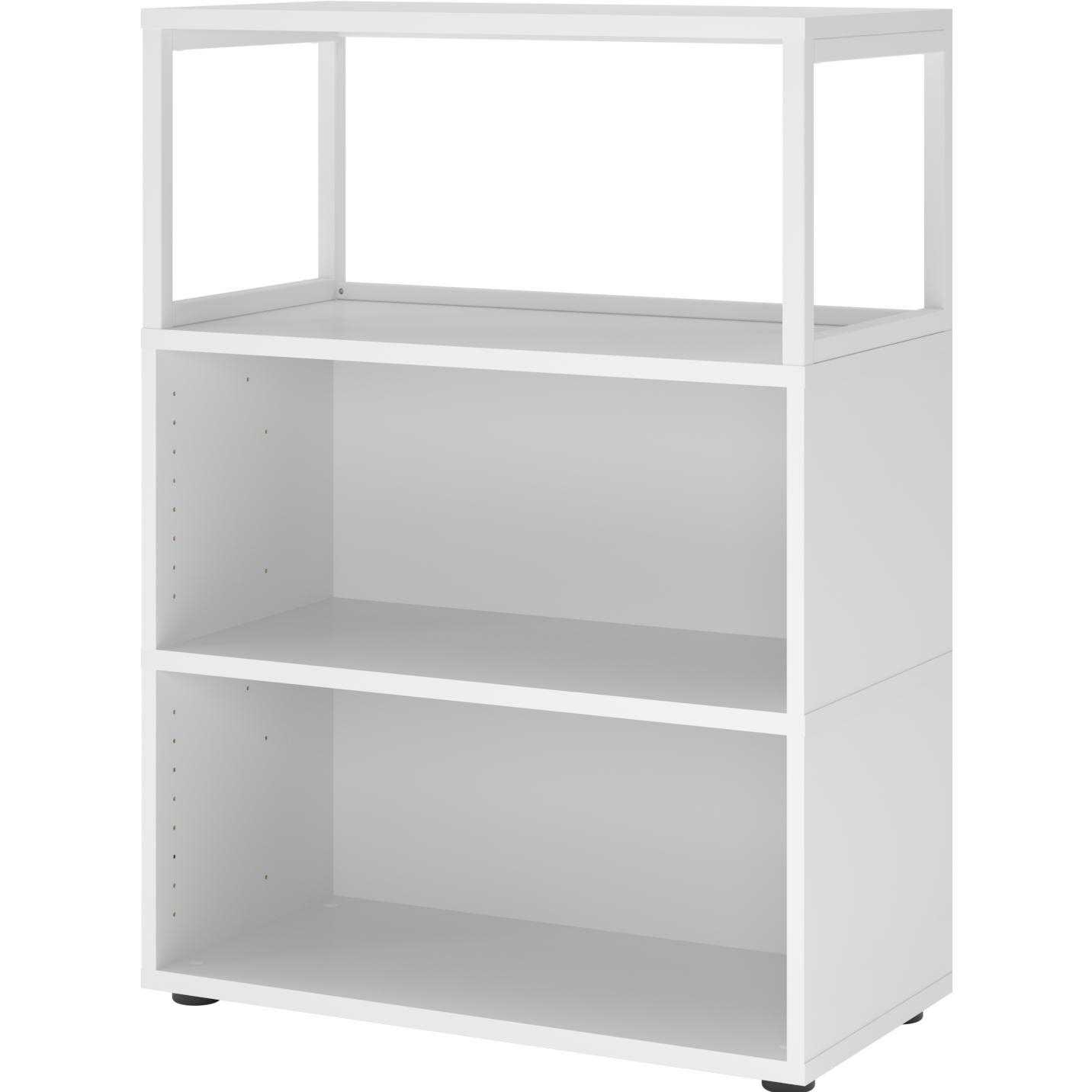 Hammerbacher Regal, 3OH, weiss - kaufen bei Galaxus