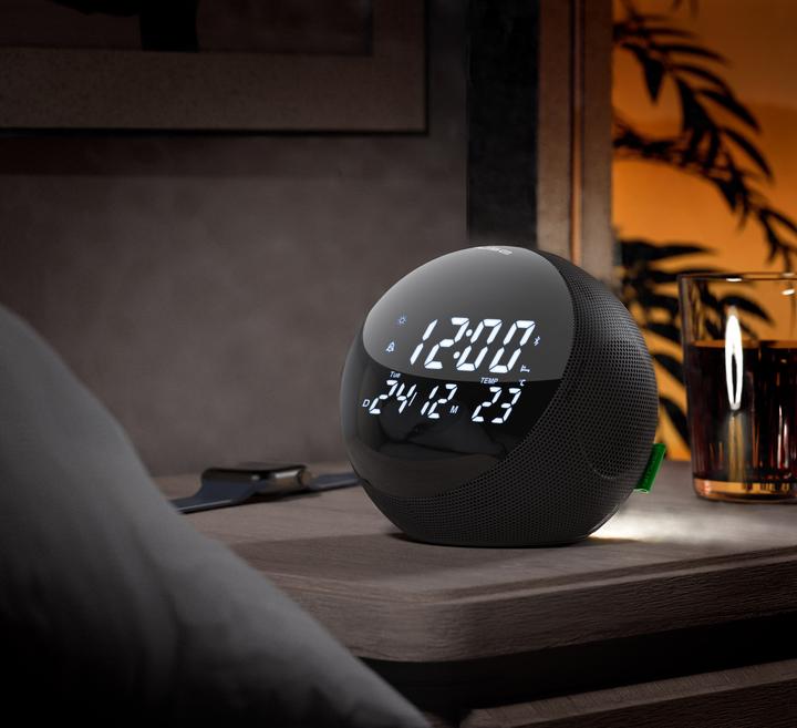 Muse M-197 BT Clock Radio, Black - kaufen bei Galaxus