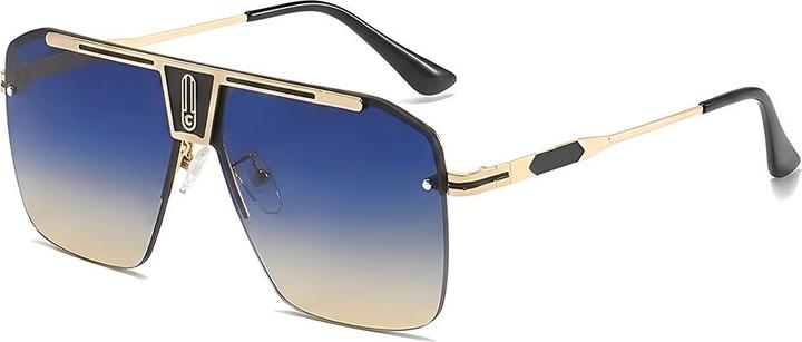 Techsuit - Sunglasses (2576) - for Men with Aluminum Frame, Oversized ...