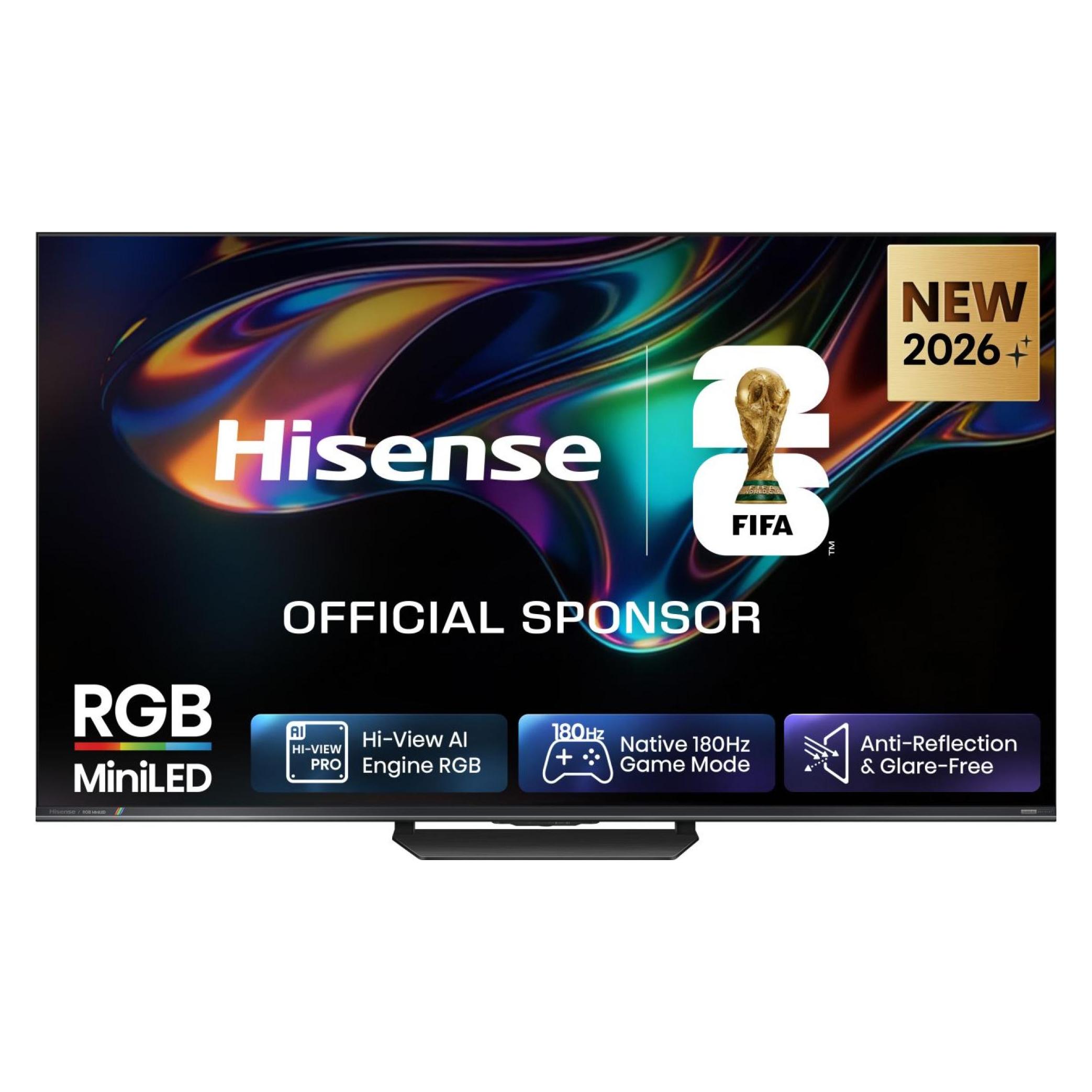 Hisense TV 65UR8DS 65" RGB Mini LED 4K (65", QD-Mini-LED, 4K)