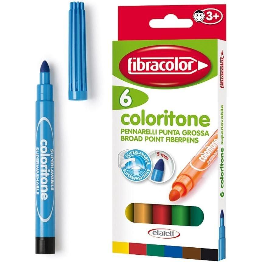 Fibracolor Coloritone-Marker, 6 Farben - kaufen bei Digitec