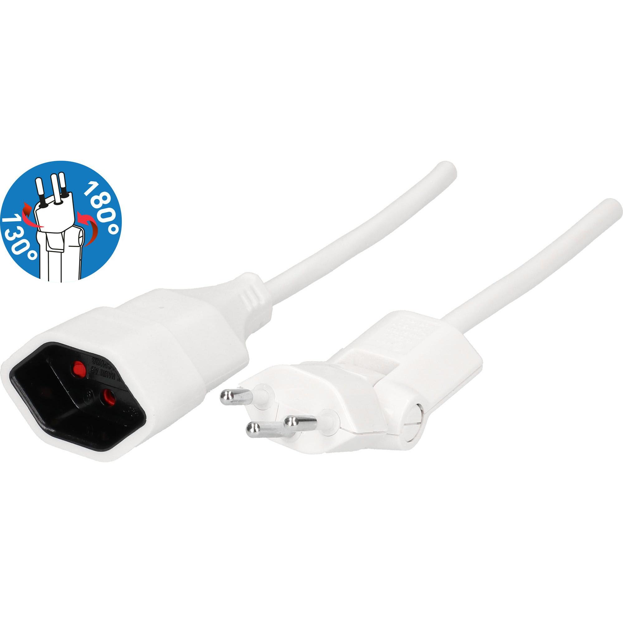 Max Hauri clip-clap TD-Verlängerung H05VV-F3G1.0 (0.50 m, Typ 13) - Digitec