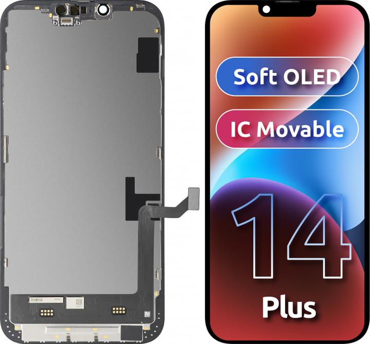MP Display Unit f?r iPhone 14 Plus, Soft OLED FHD IC Movable Version ...