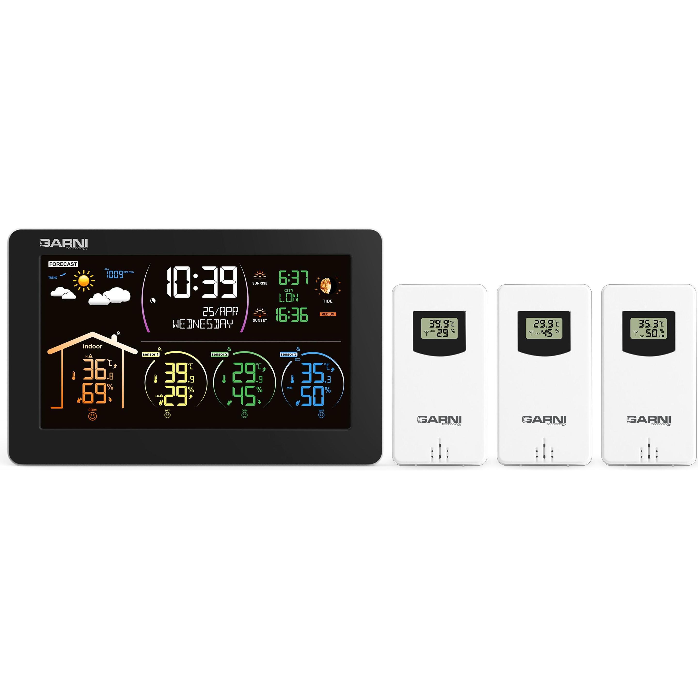 Garni 580 Line - Wetterstation / 3x Sensor - buy at Galaxus