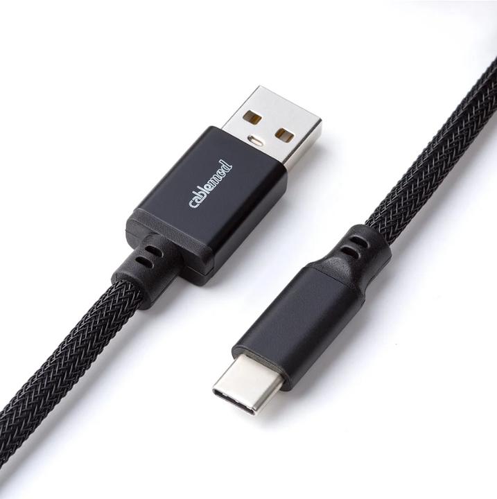 CableMod Pro Coiled Keyboard Cable USB-C zu USB Typ A, Midnight - Galaxus