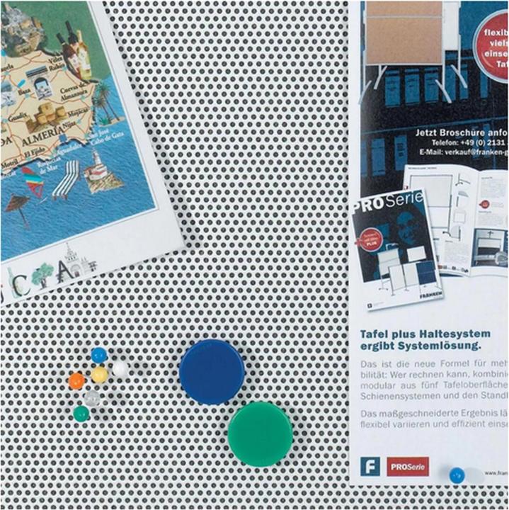 Franken Pinboard Pin'n'Mag X-tra, textile, 3 board sizes, also magnetic ...