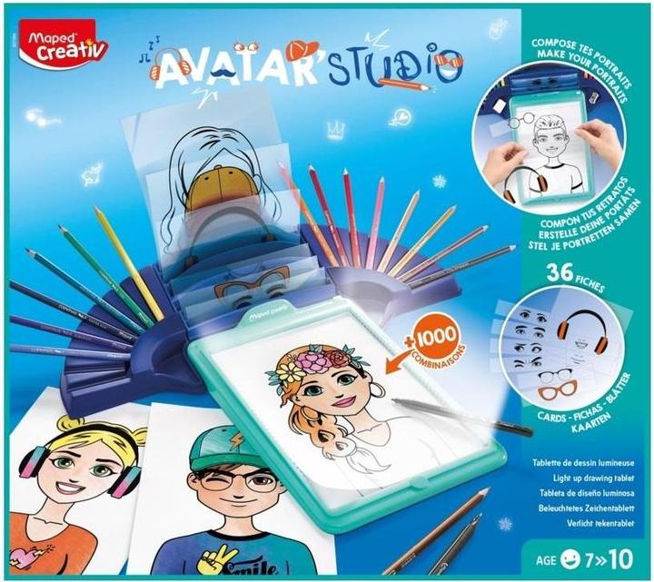 Maped Creativ drawing projector Avatar Studio blue/turquoise - Galaxus