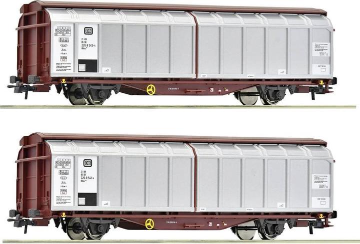 Roco 6600111 H0 2er-Set Schiebewandwagen der DB - buy at Galaxus