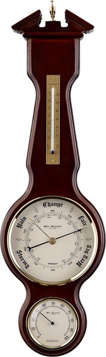 William Widdop Wm.Widdop Wooden Barometer, Thermometer and Hygrometer