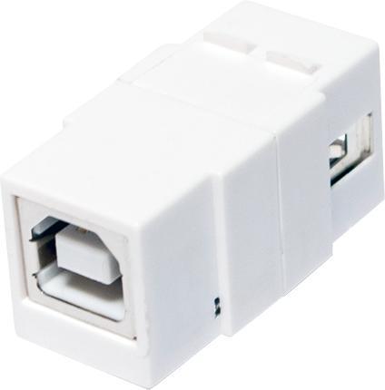 LogiLink Keystone Verbinder USB2.0-A Buchse USB2.0-B Buchse