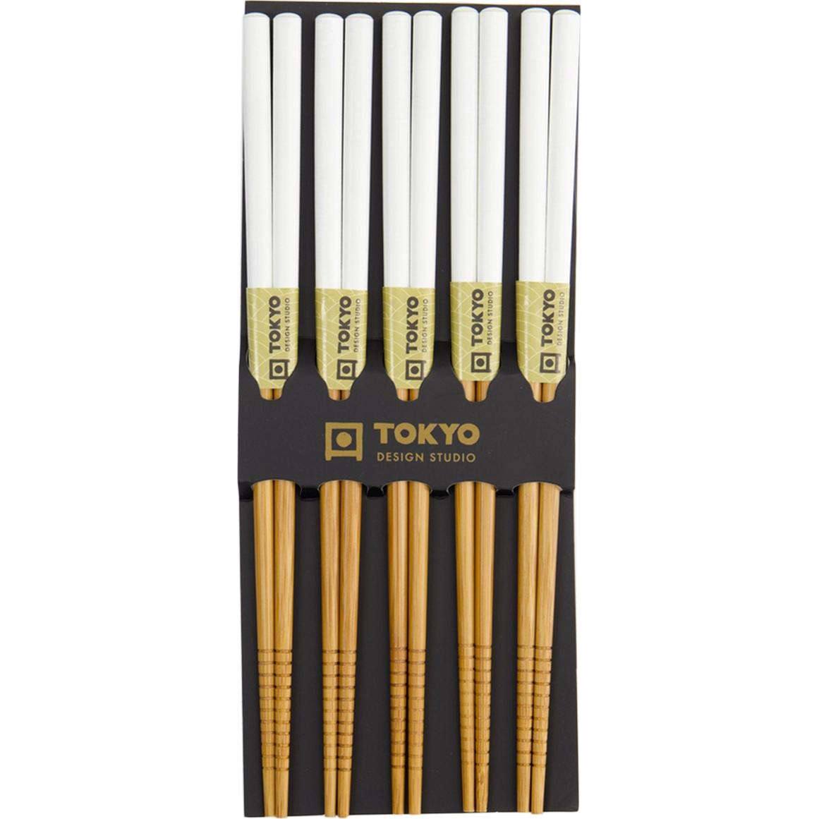 Tokio Design Tokyo Design Studio - Essstäbchen 5er Set weiss (5 pcs ...