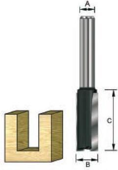 DeWalt Fred, plain 6mm,uch.8mm,d,.r.19mm,d to.c.55mm - buy at Galaxus